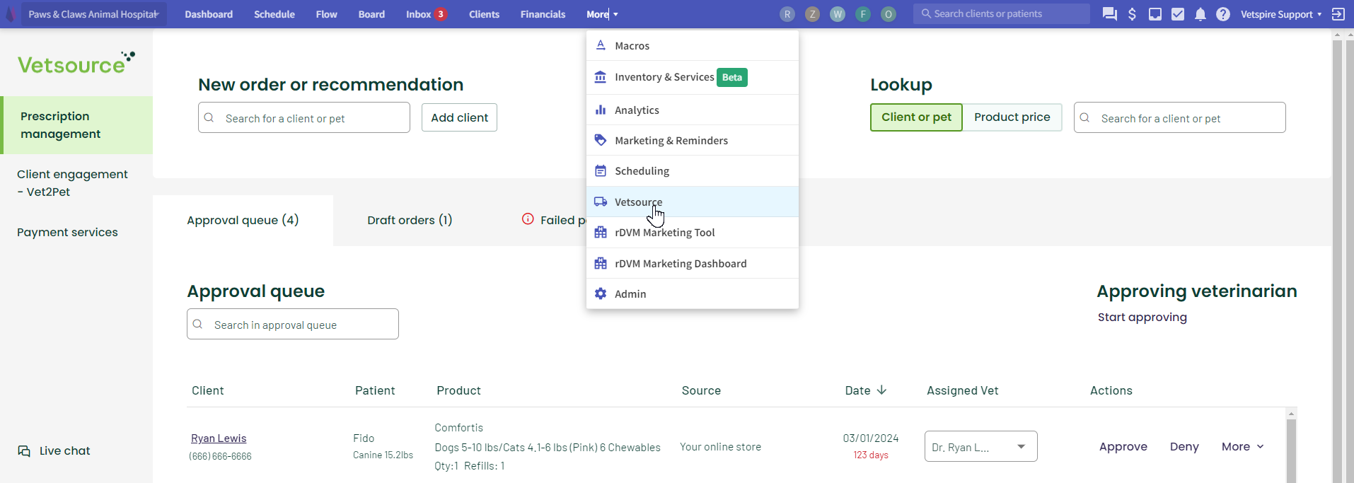 Vetsource Home Delivery